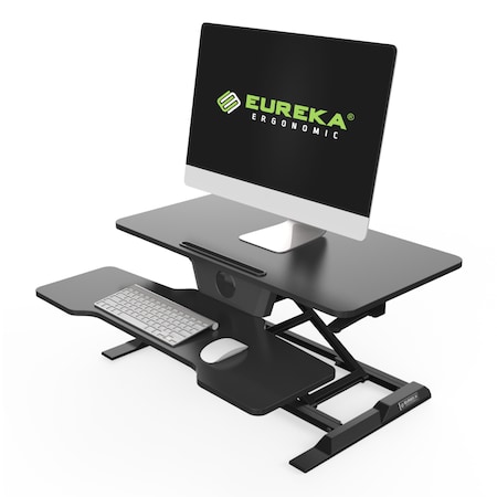 Eureka Ergonomics Electric Sit-Stand Desktop 31" X Structure ERK-ECCV-31B | Zoro